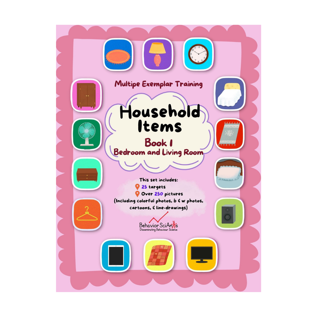 Multiple Exemplar Training - Household Items Book 1: Vocabulary Builde ...